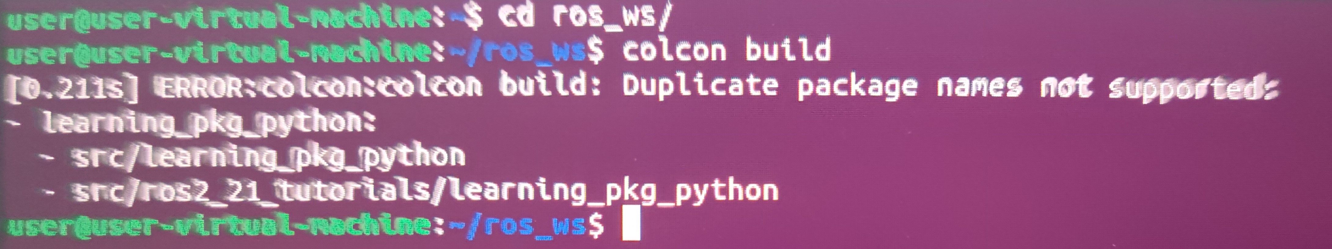 修改vscode代码后如何进行重新编译,使用colcon Build后报错 鱼香roseos 1376