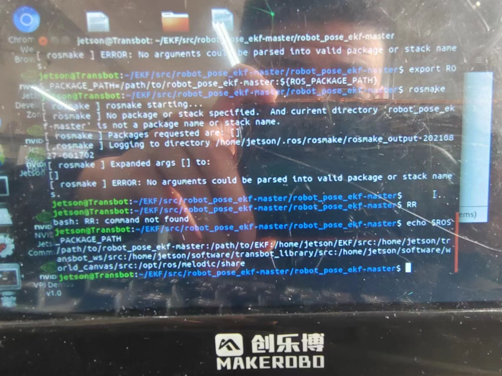 Ros问题：rosmake软件包ros Pose Ekf出现no Package Or Stackspecified And Current Directcry Robot Pose